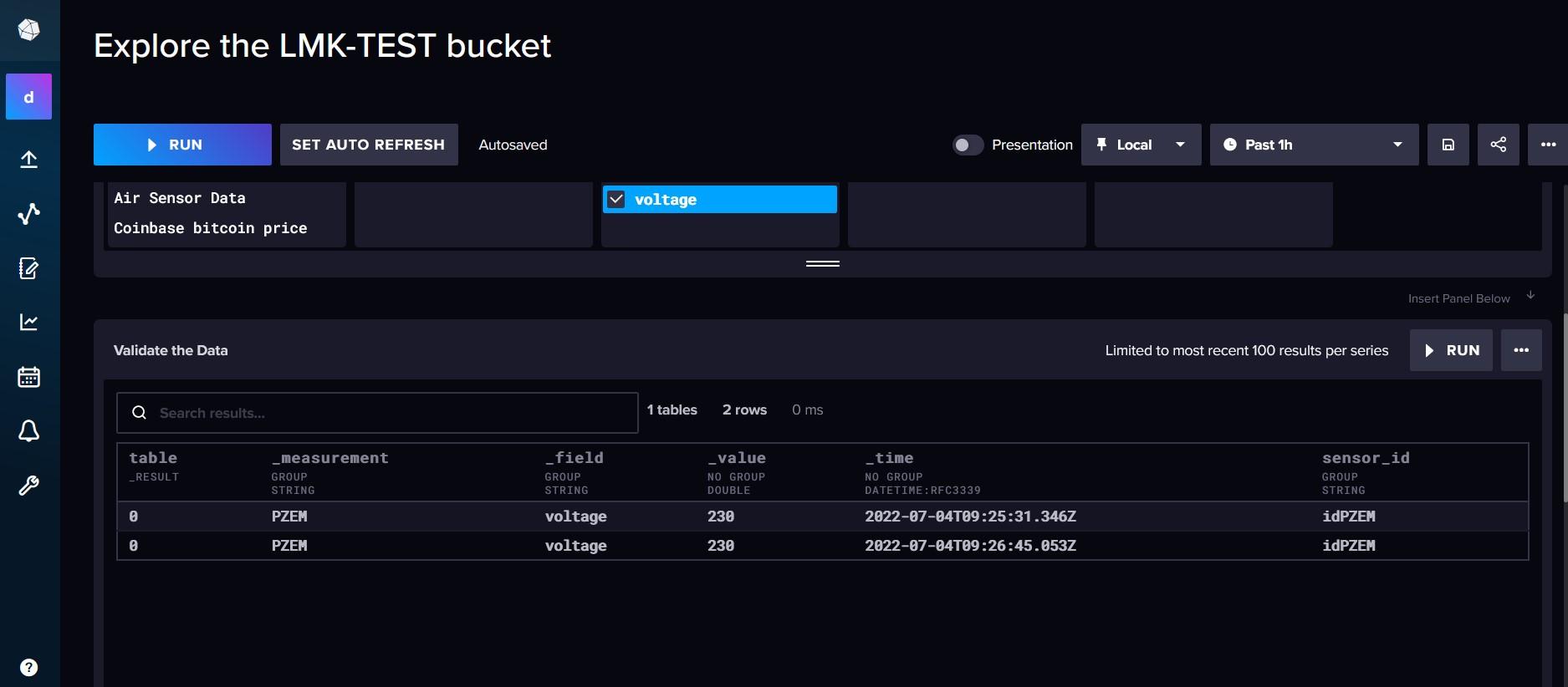 [Tuto] Utiliser influxDB avec un Arduino Nano33 IOT - Letmeknow